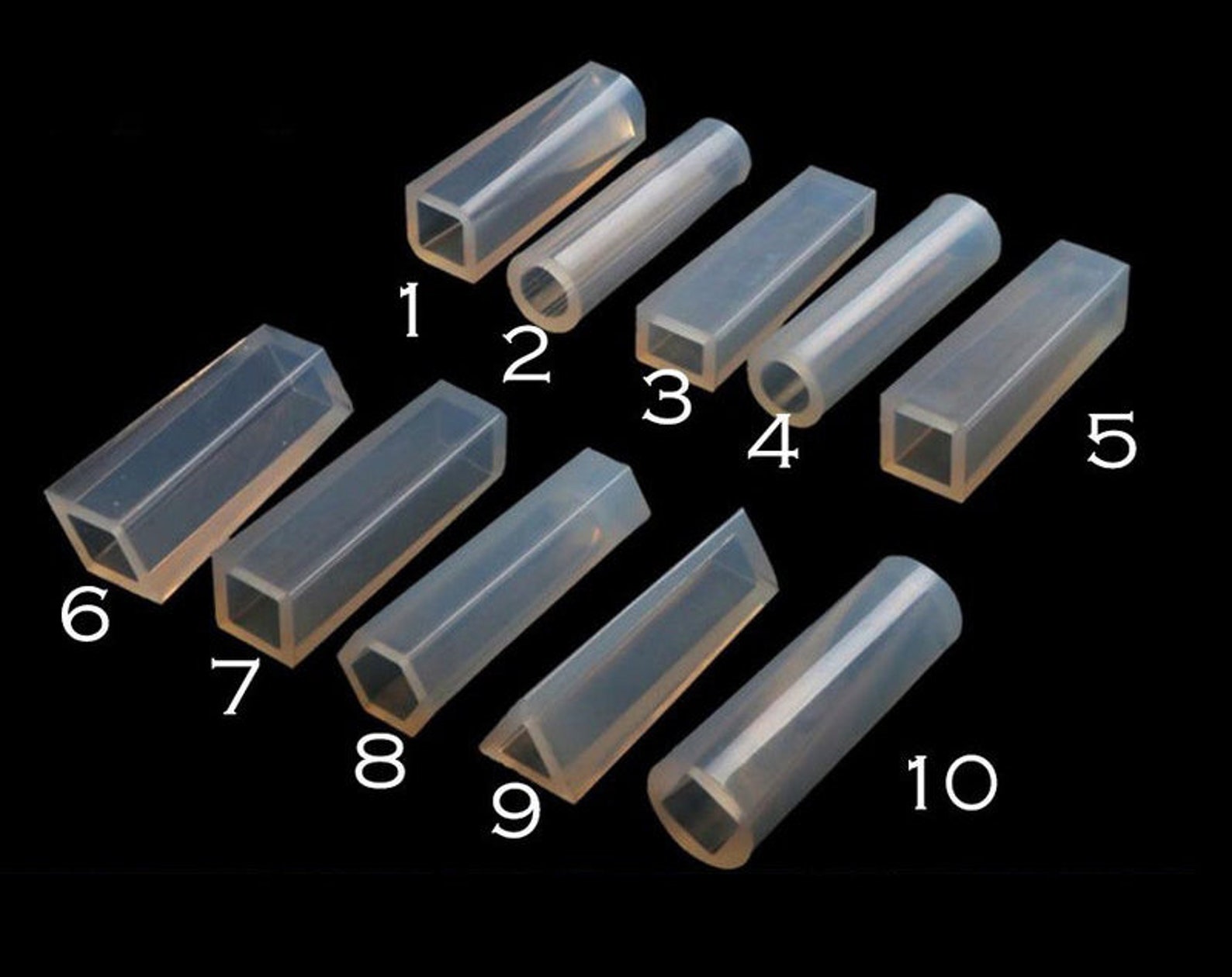 Column Silicon Mold for Resin Pendant Resin Mould for | Etsy