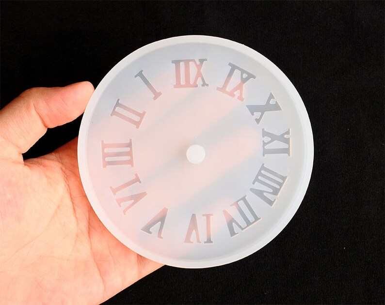 Roman Numerals Zodiac Clock Silicone Mold for Resin, Silicone Resin ...