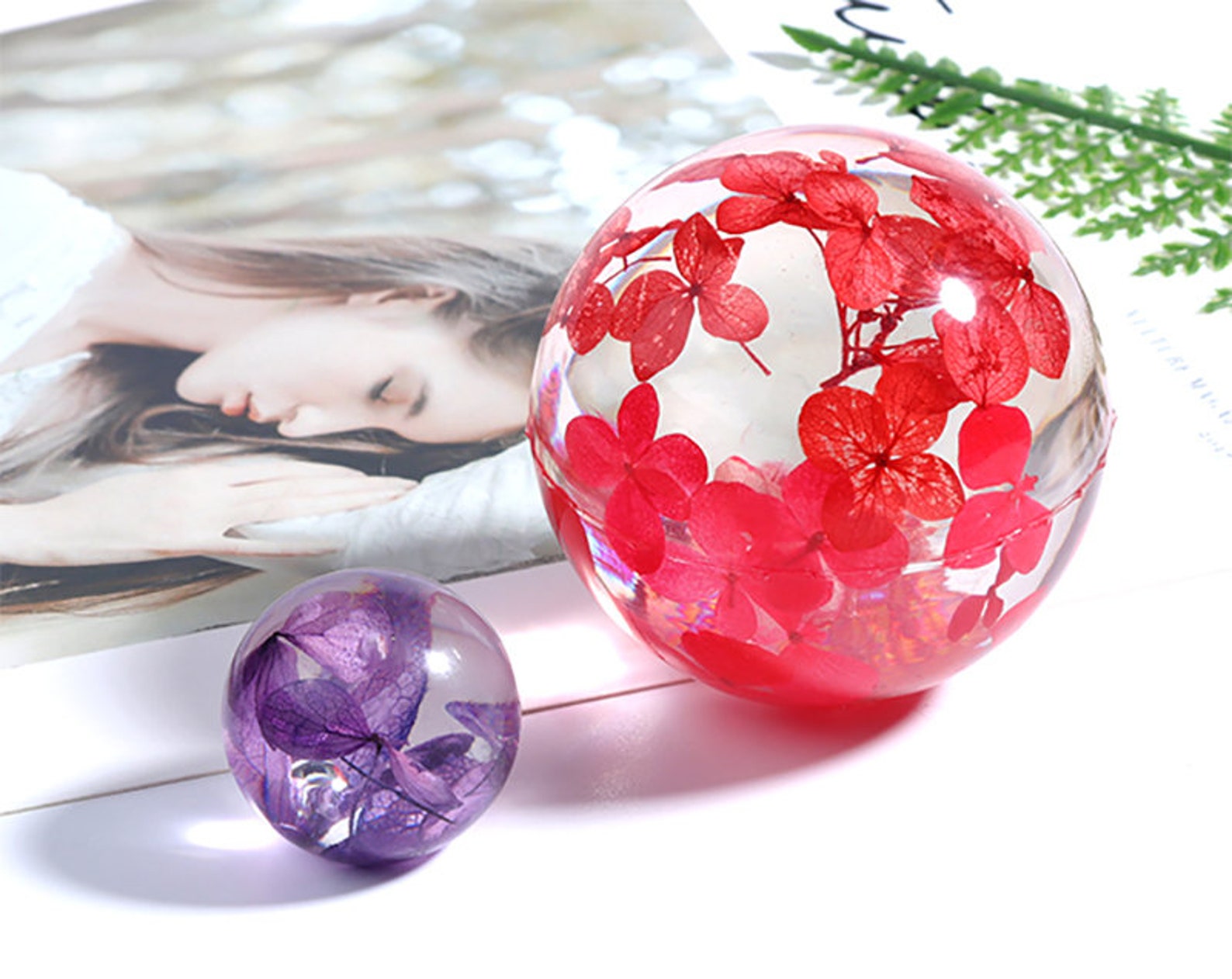 Transparent Silicone MOLD, Clear Silicone MOLD, Sphere, Ball Silicone ...