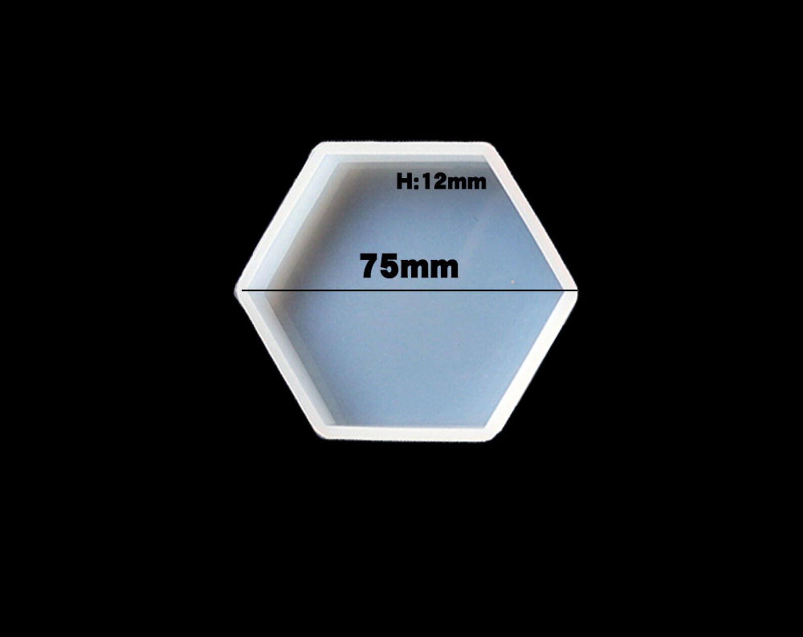 Large Hexagon Silicone Mold Large Octagonal Coaster Silicone | Etsy