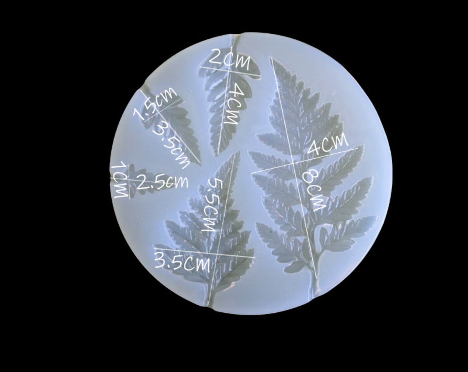 Fern Leaves Silicone Mold for Resin Leaf Resin Mold Silicone - Etsy