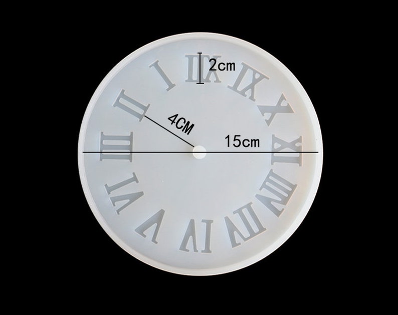 Roman Numerals Zodiac Clock Silicone Mold for resin | Etsy