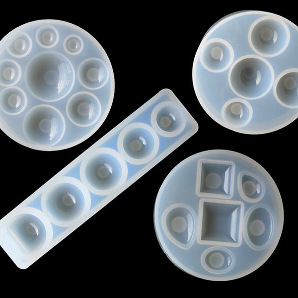 Round Silicone Mold - Etsy