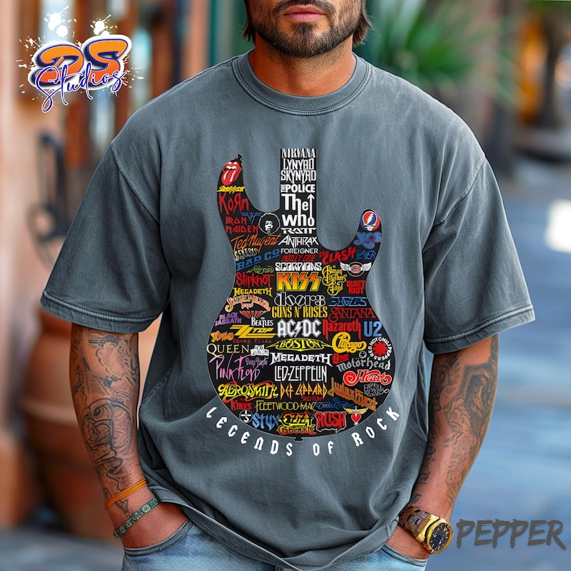 Gray Metallica Tshirt - Etsy