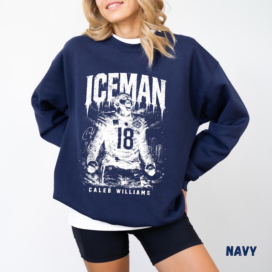 Caleb Williams Iceman Hoodie Sweatshirt Shirt, Number 18 Football Fan ...