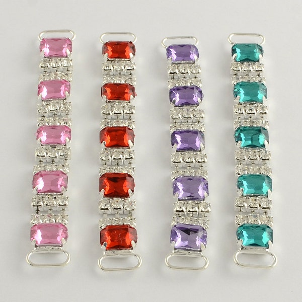 Rhinestone Connector - Etsy