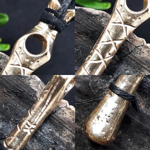 Ancient Bronze Scythian Wizard Talisman, Original Antique Warlock ...