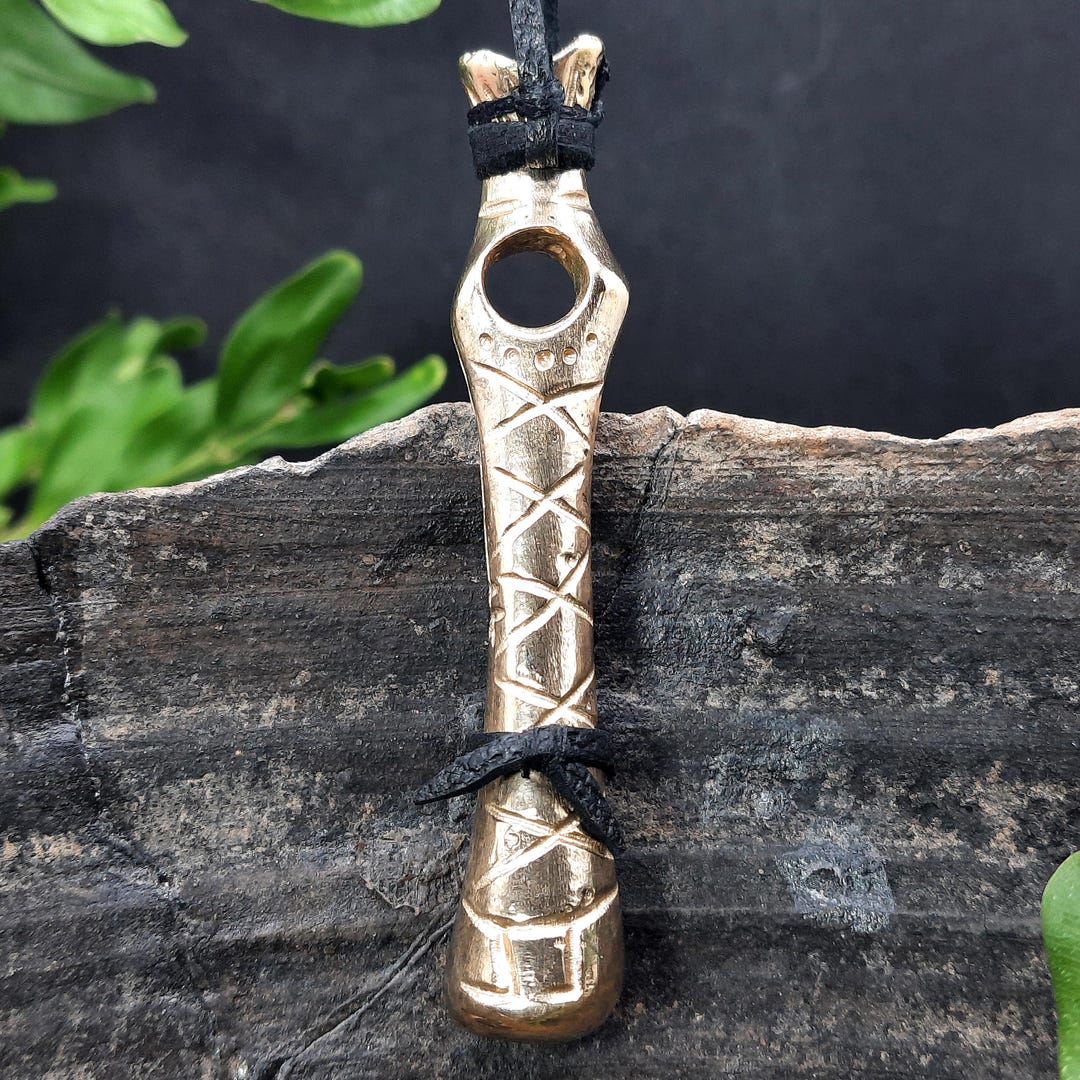 Ancient Bronze Scythian Wizard Talisman, Original Antique Warlock ...