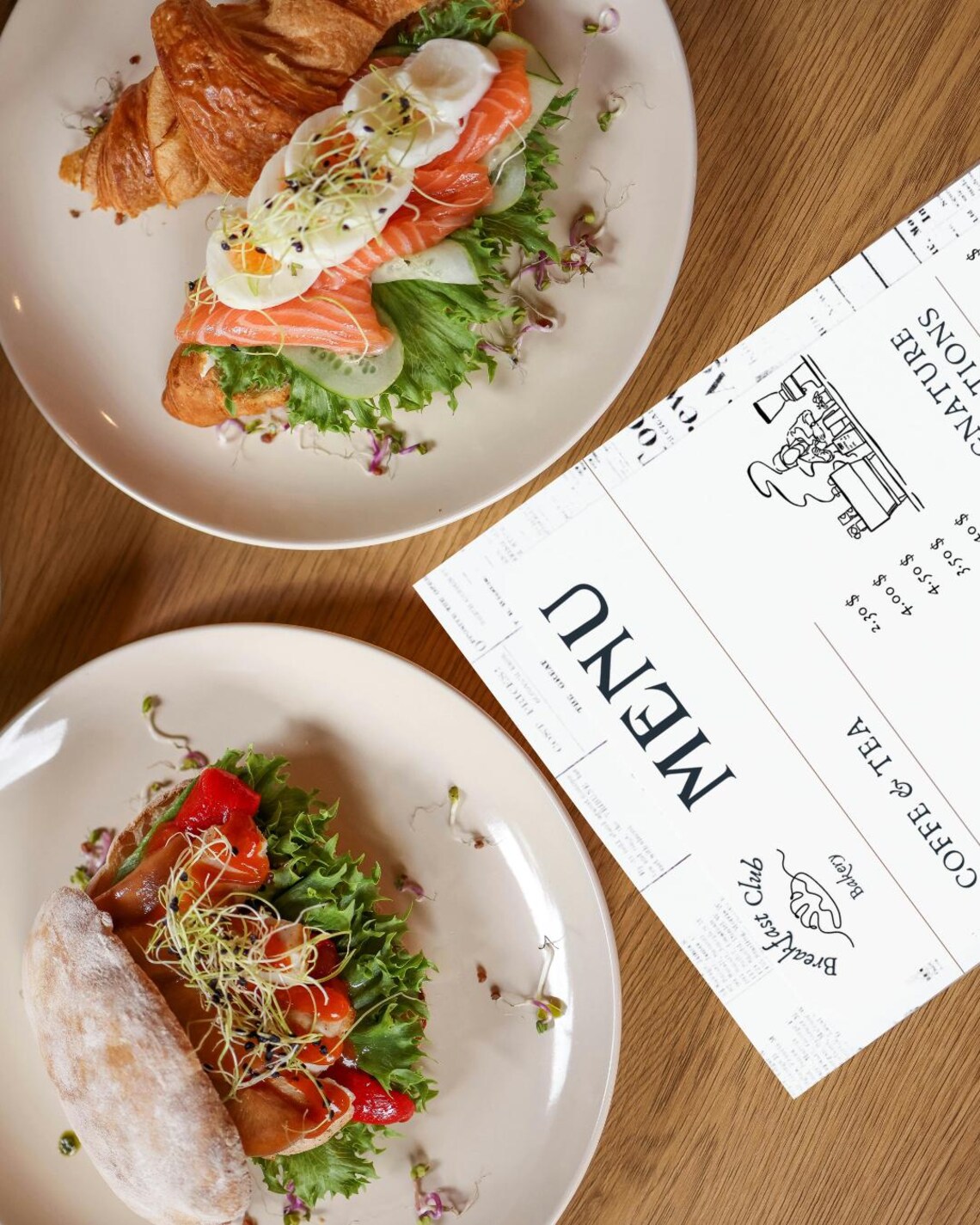 Editable A4 Double-sided Menu Canva Template – Perfect for Cafés ...