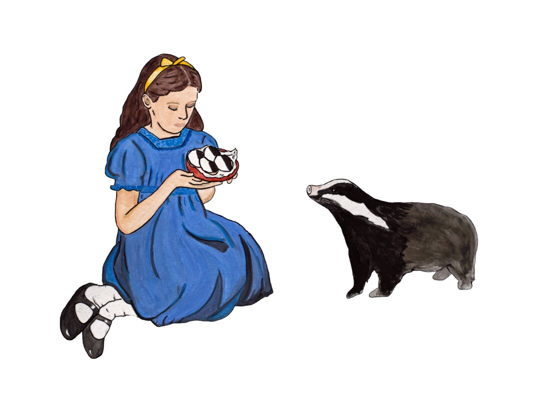 Badger Cookies - Etsy