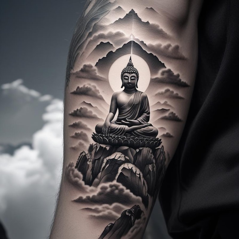 Zen Tattoo Design - Etsy