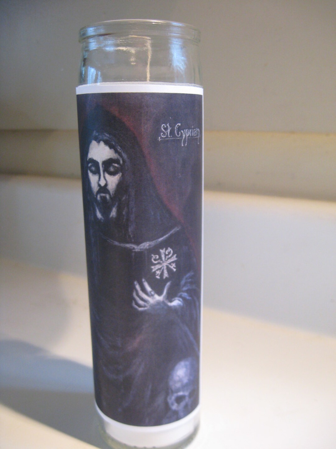 Saint Cyprian Altar Candle - Etsy