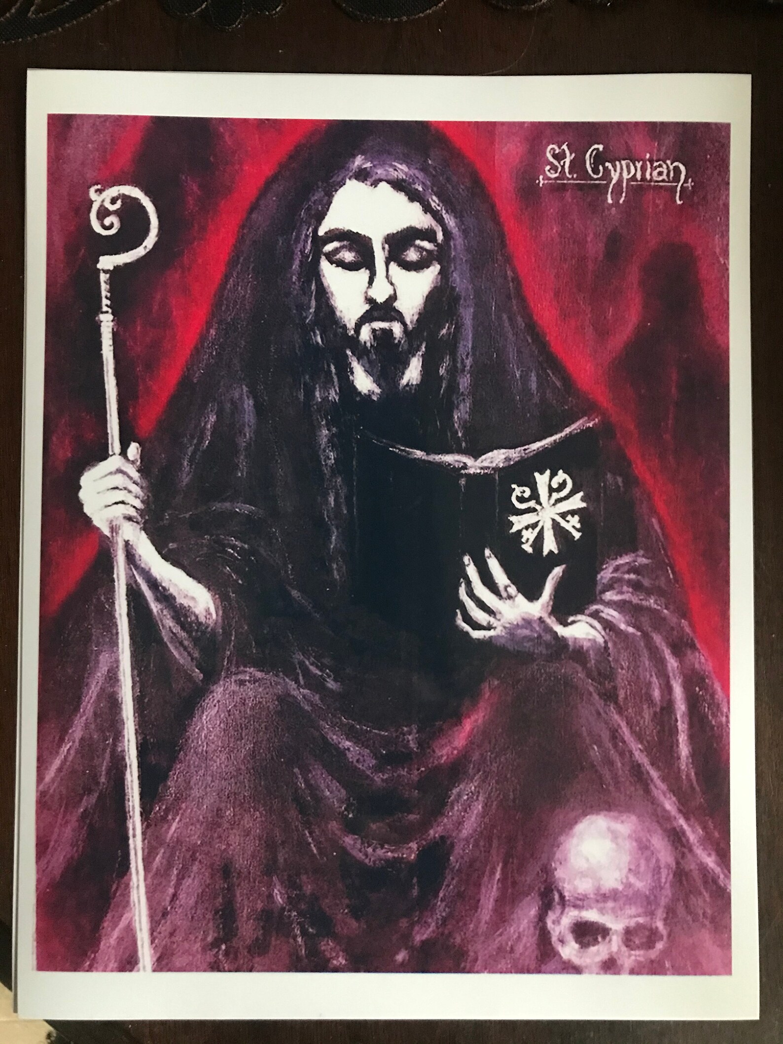 Saint Cyprian Print - Etsy Canada