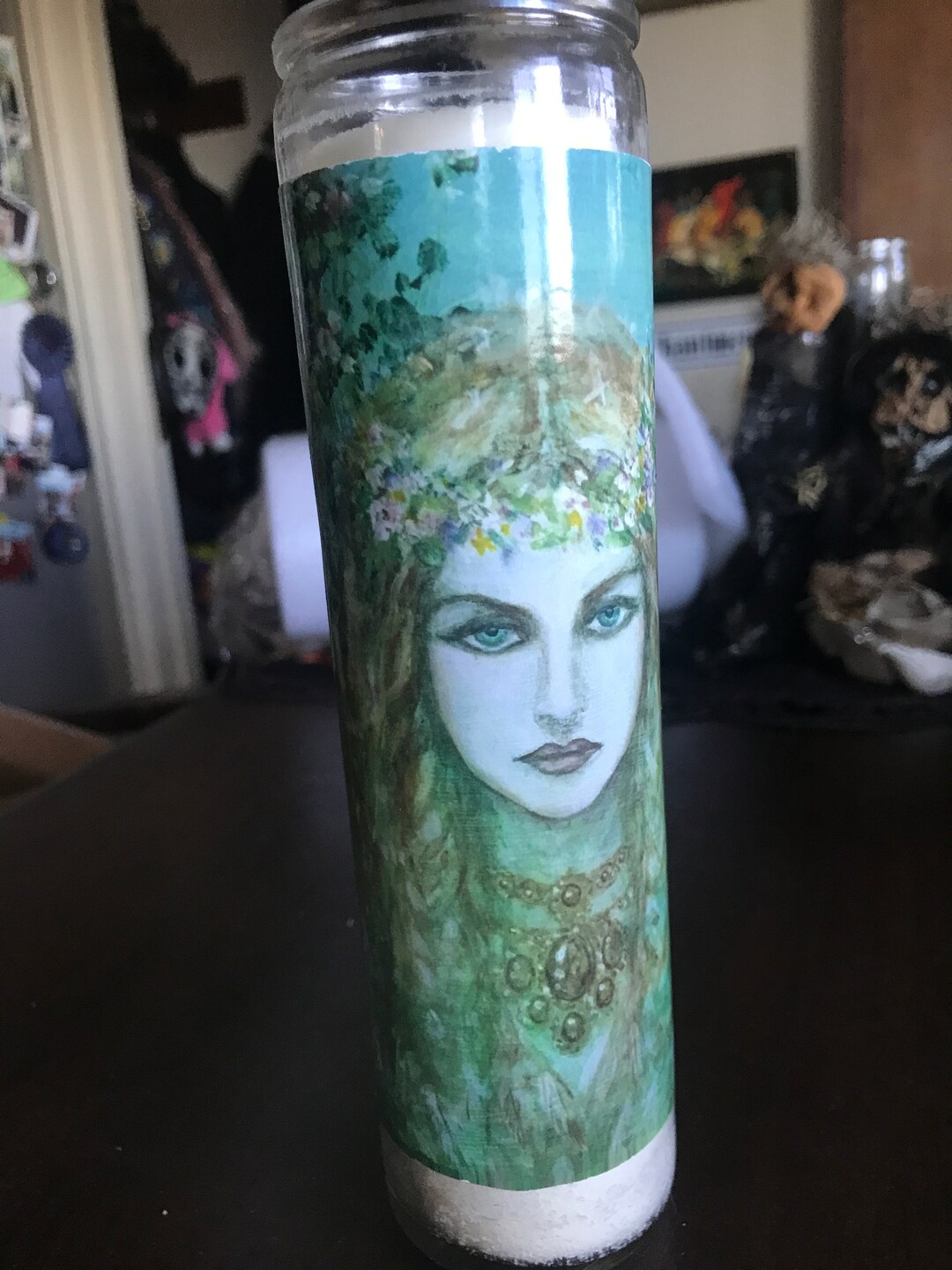 Freya Norse Goddess Altar Handmade Candle - Etsy