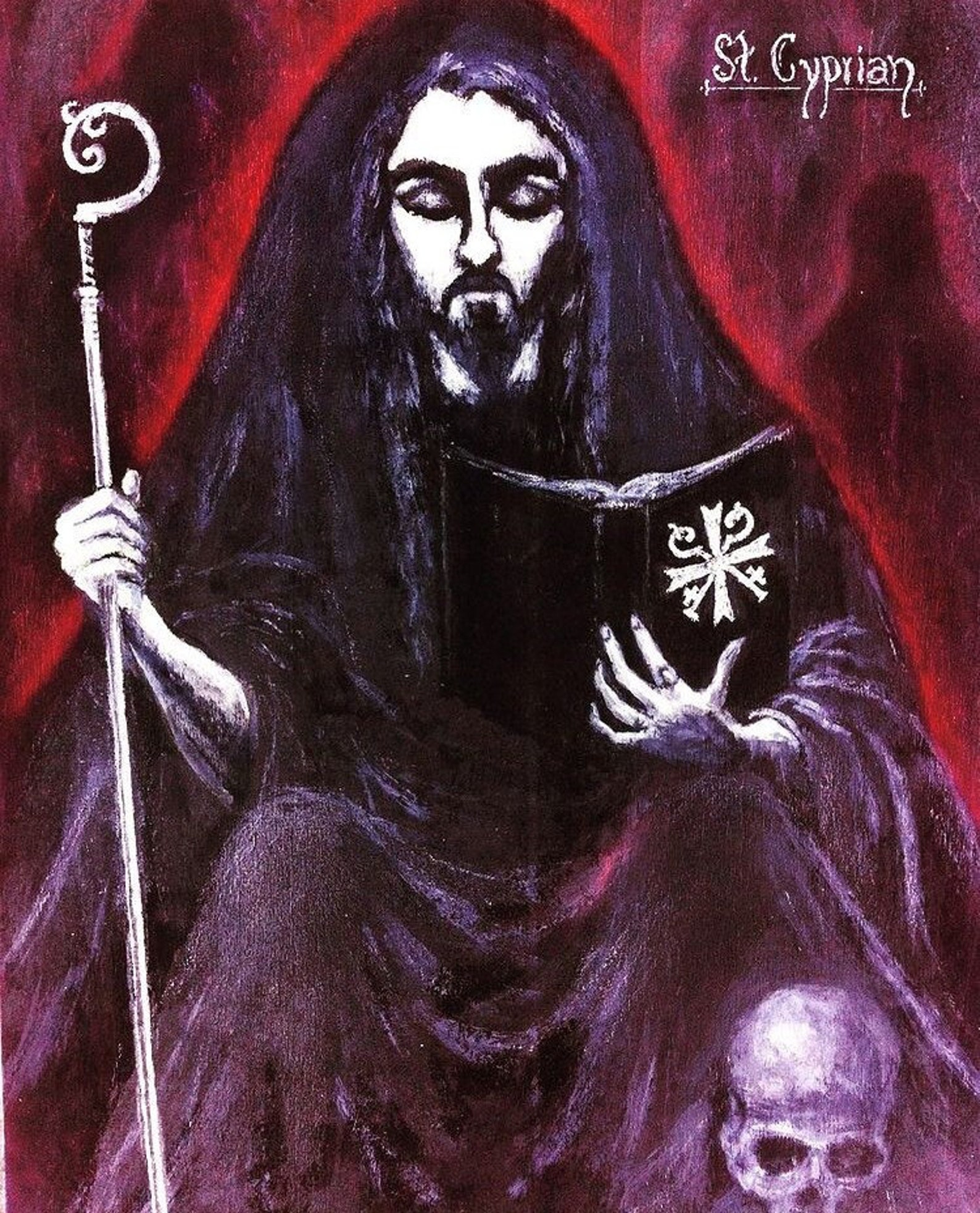 Saint Cyprian Print - Etsy Canada