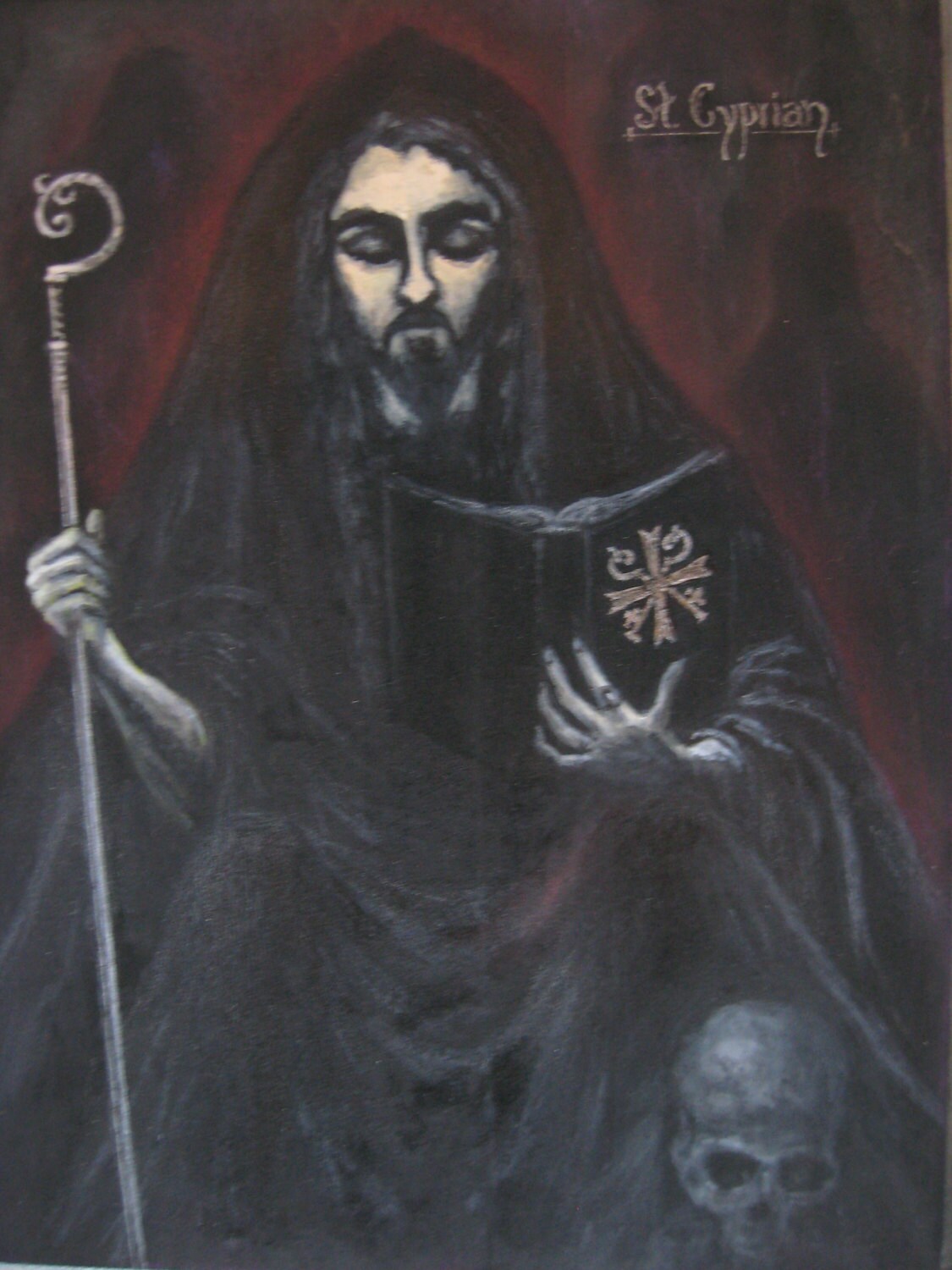 Saint Cyprian print | Etsy