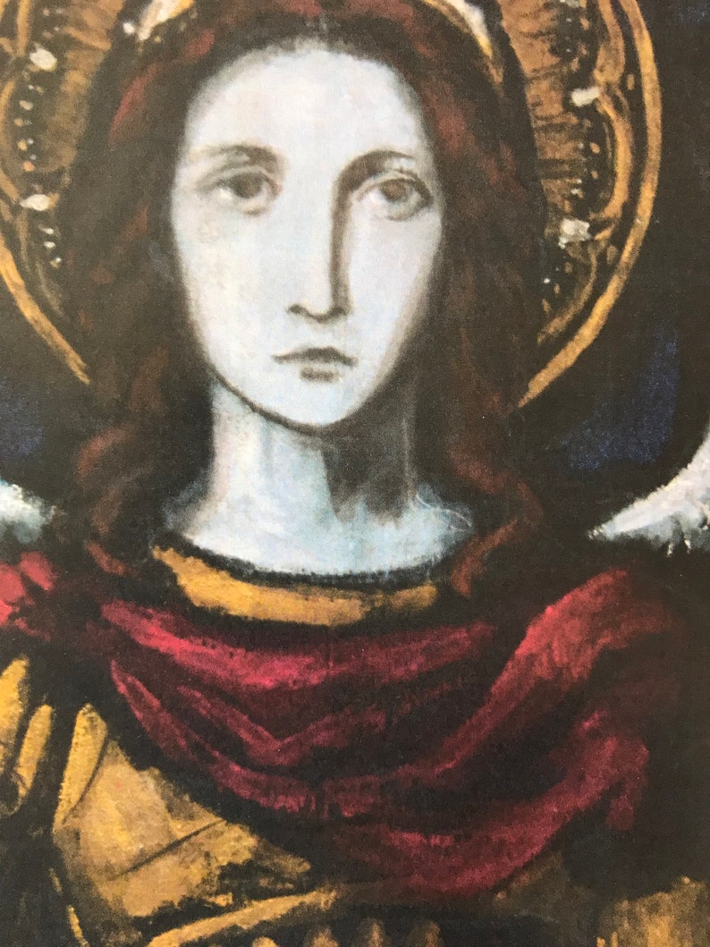 Saint Michael Archangel Michael the Protector Art Print Saint of ...