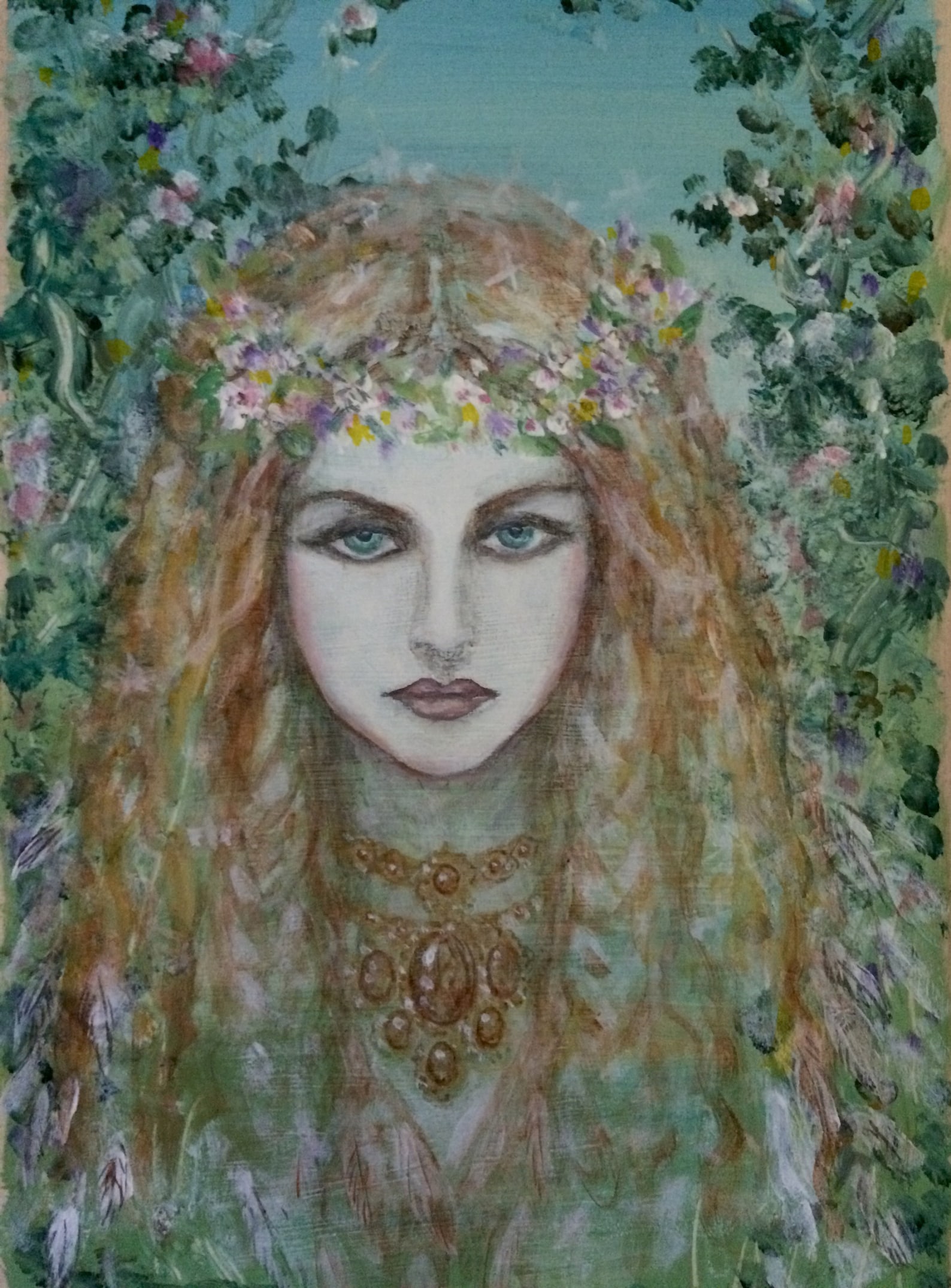 Freya Norse Goddess Print - Etsy