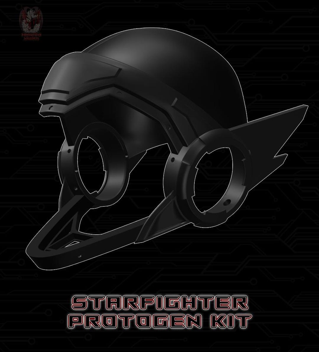 Starfighter Protogen Helmet Kit - Etsy