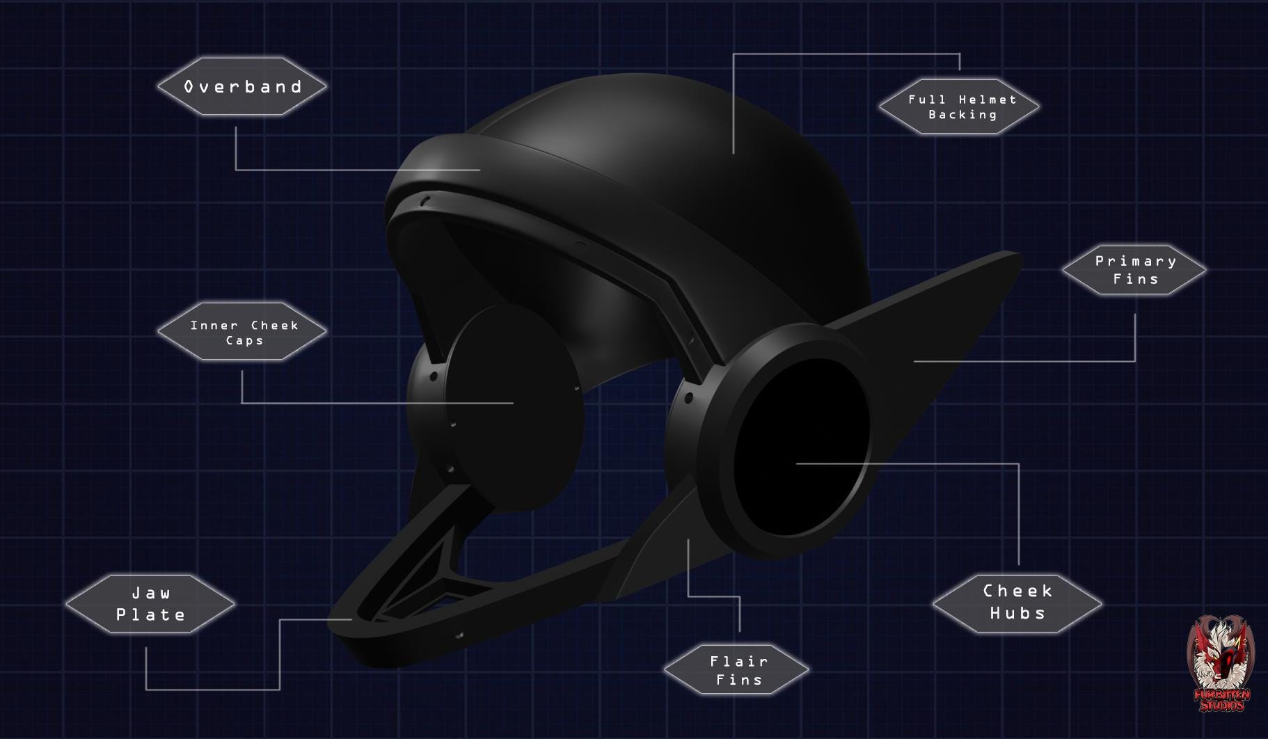 Standard Protogen Helmet Kit - Etsy