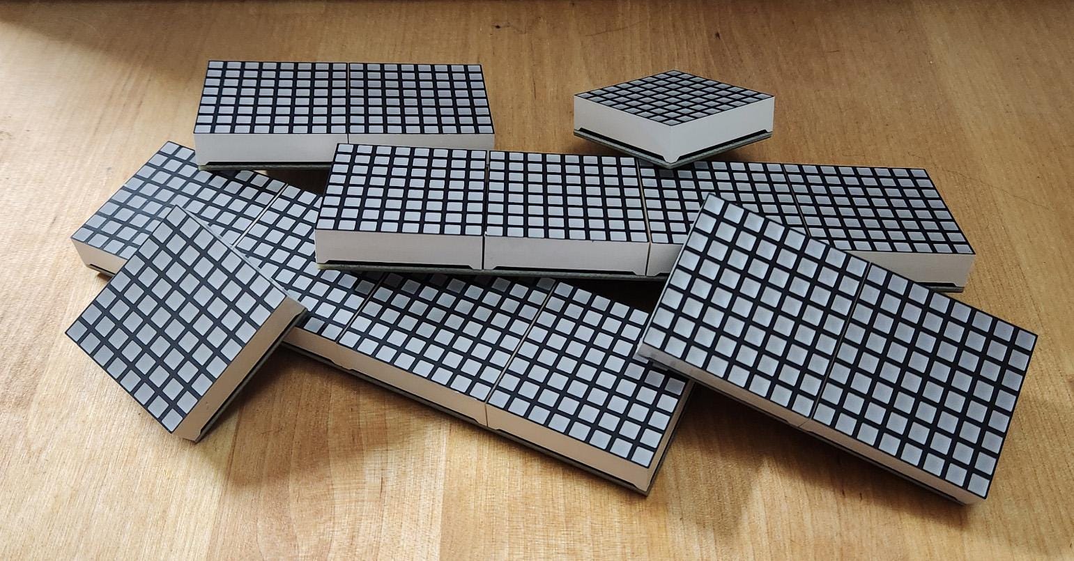 Protogen MAX7219 DIY Kits - Etsy