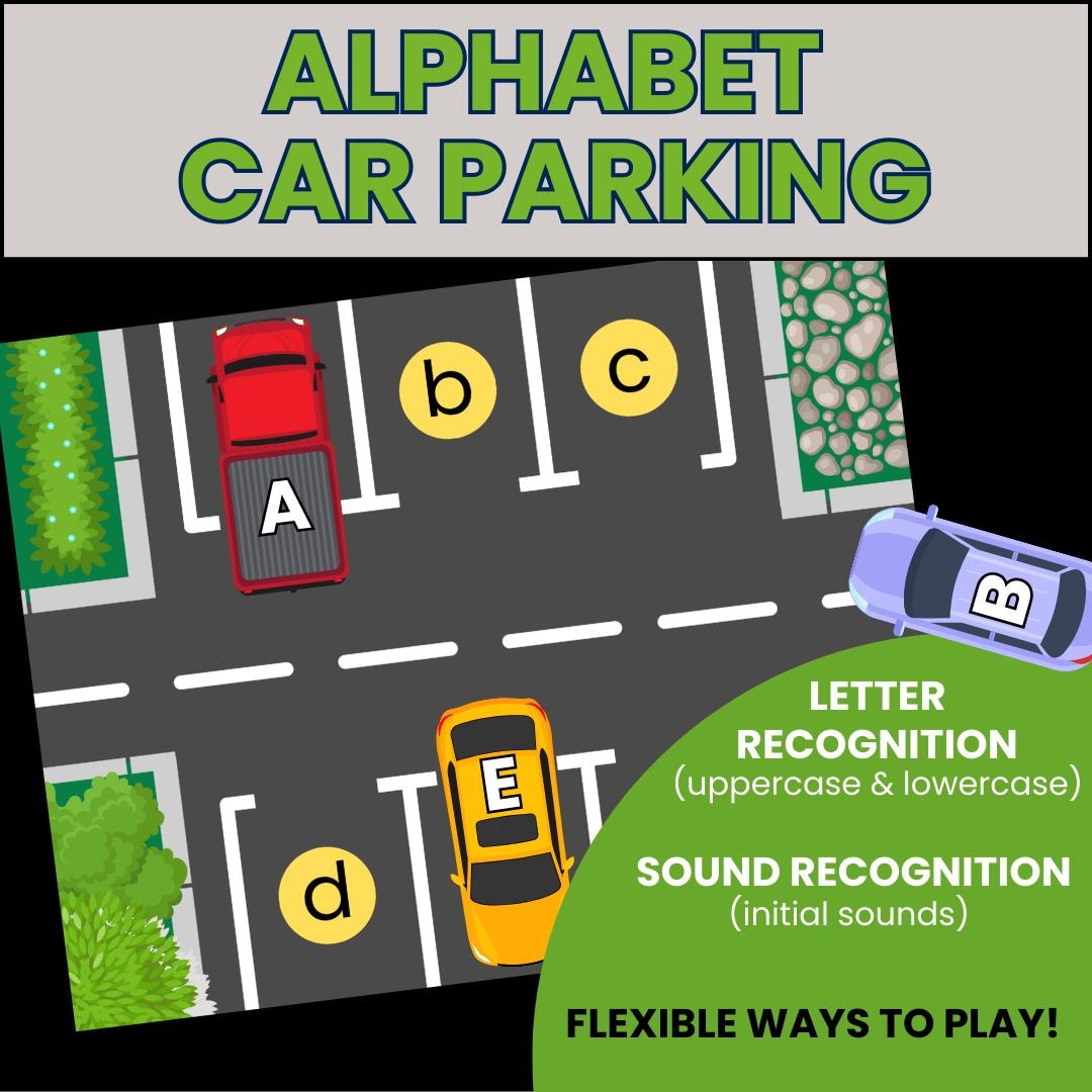 Alphabet Cars, Letter and Sound Recognition, ABC Matching, Letter-sound ...
