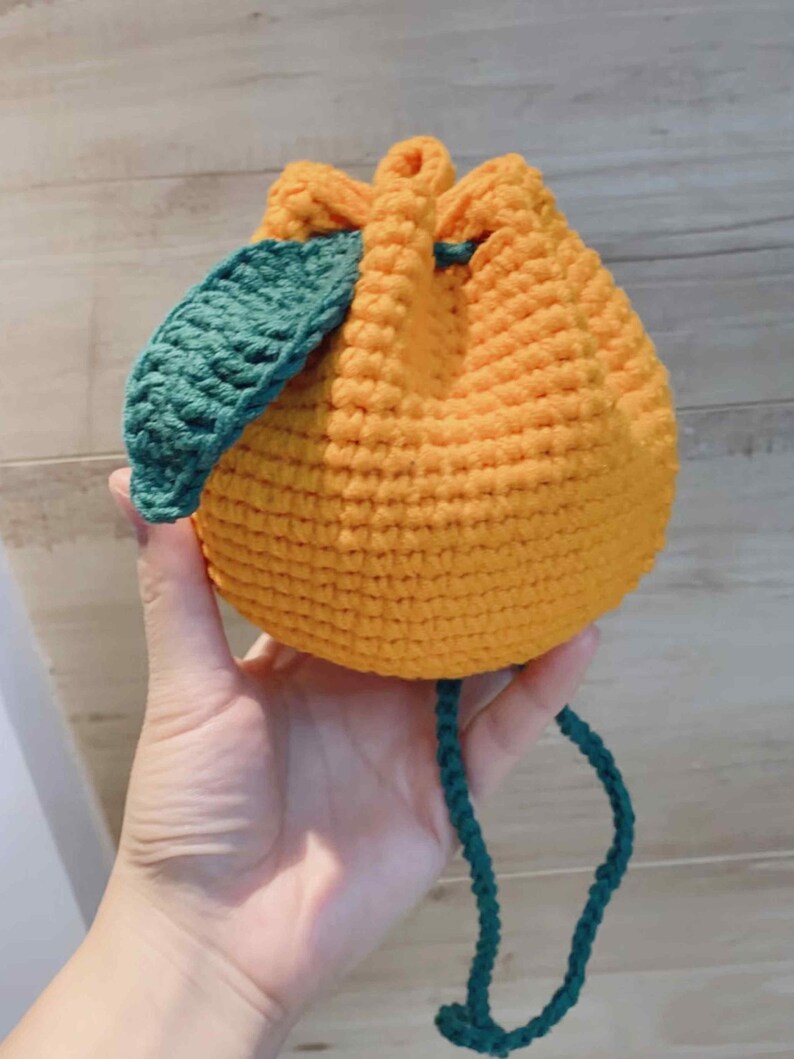 Adorable Crochet Orange Mini Bag Pattern – Cute & Playful DIY Project ...