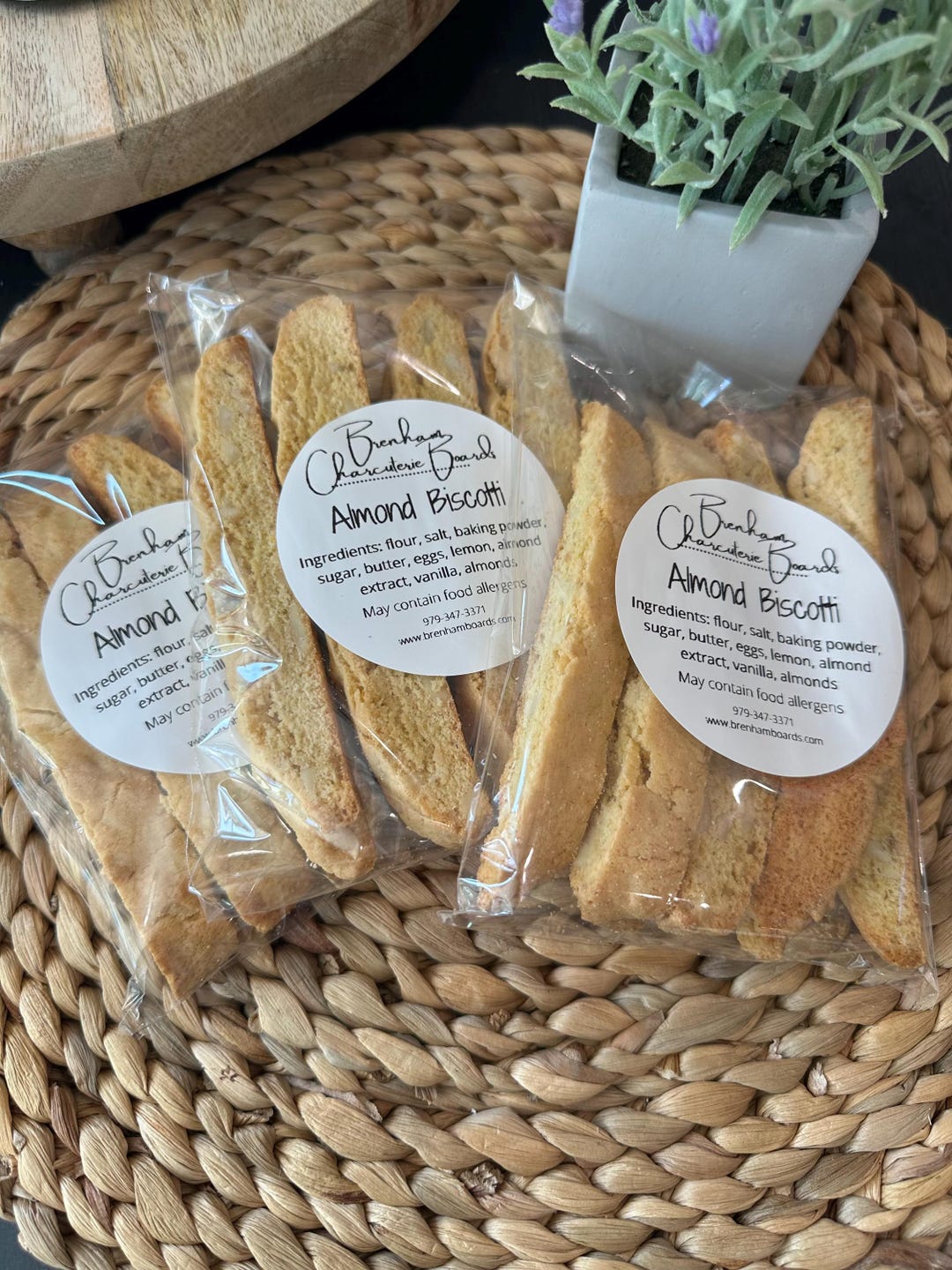Almond Biscotti - Etsy
