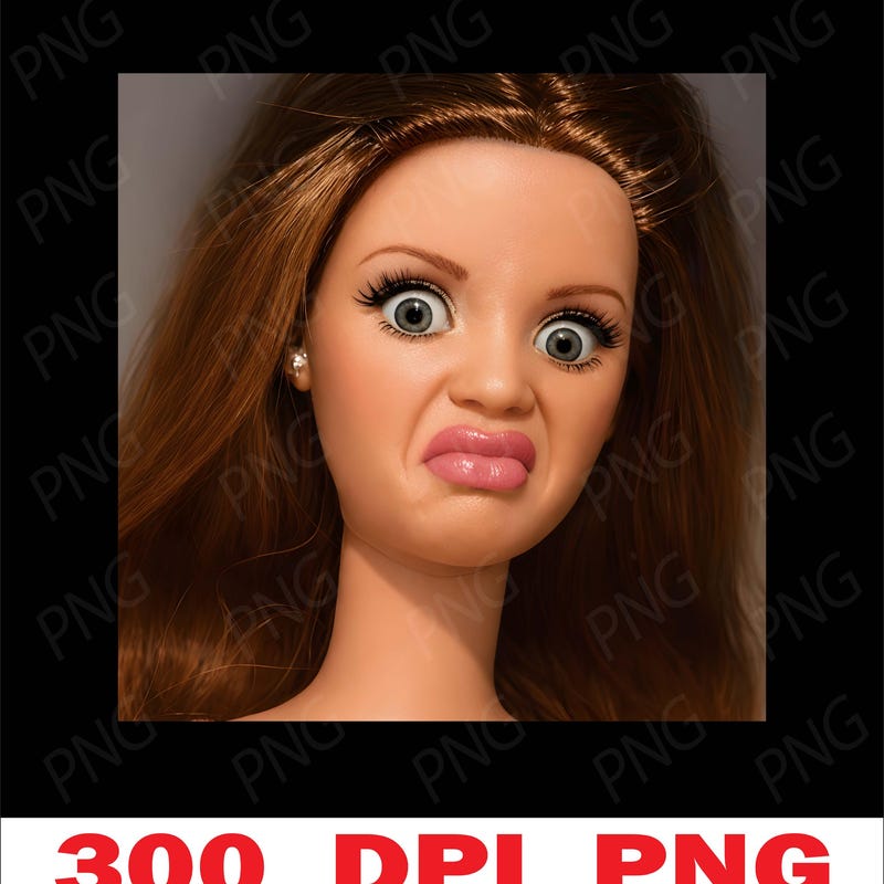 Stank Face Barbie Doll - Etsy