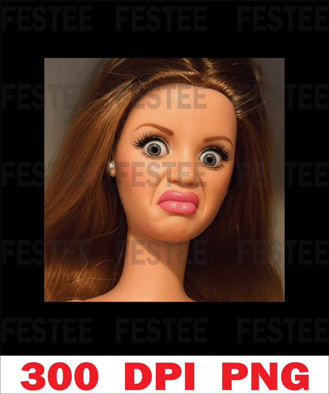 Funny Disgusting Doll Face Meme PNG, Disgusting Doll Face Png ...