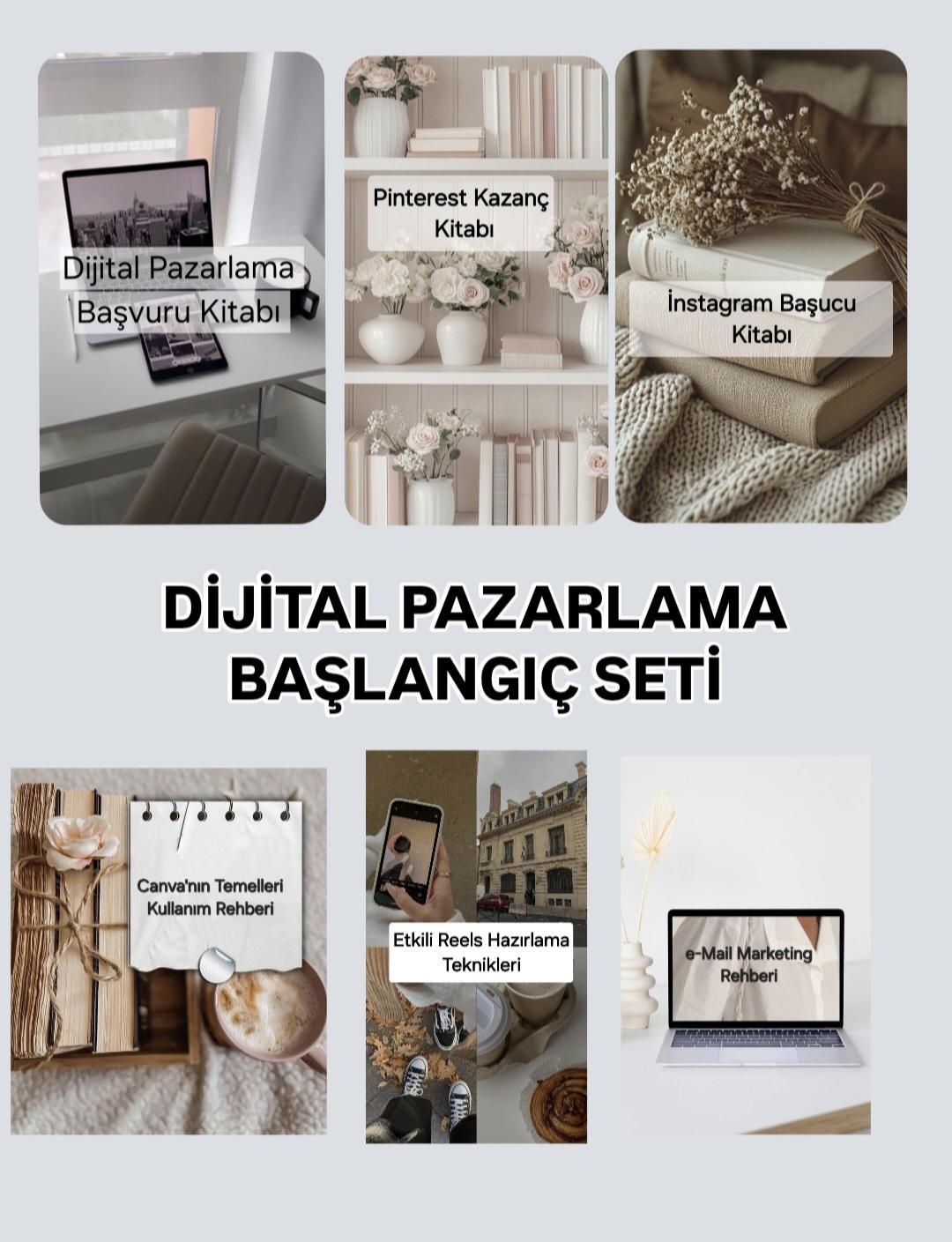 Turkish Digital Marketing Starter Kit: 6 E-books (digital Download ...