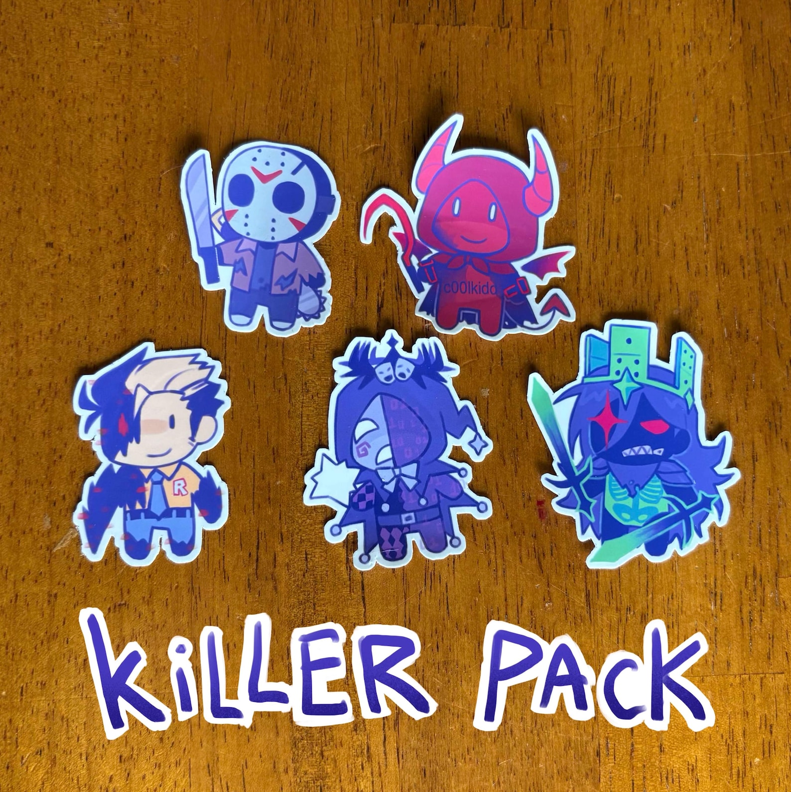 Roblox Forsaken Glossy Vinyl Sticker Packs 5pcs - Etsy