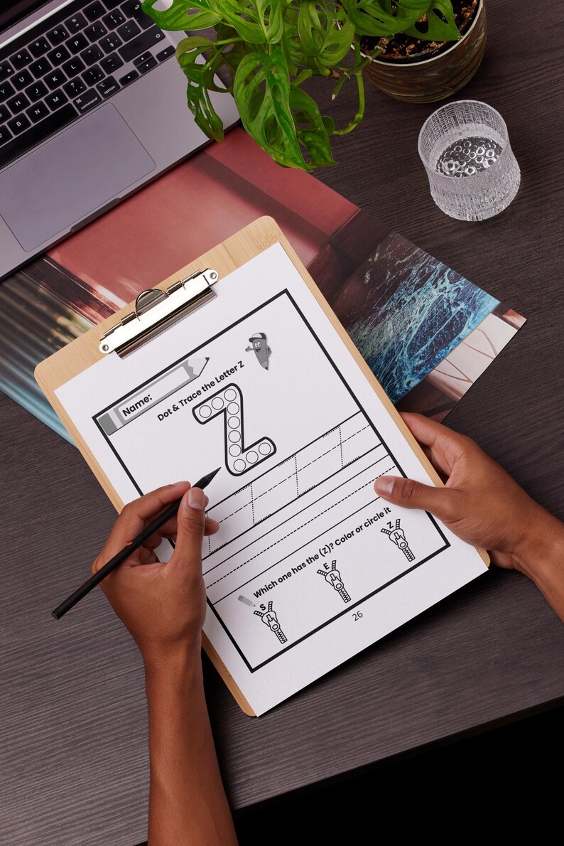 Dot Marker Alphabet Tracing Worksheets A-Z | Uppercase & Lowercase ...