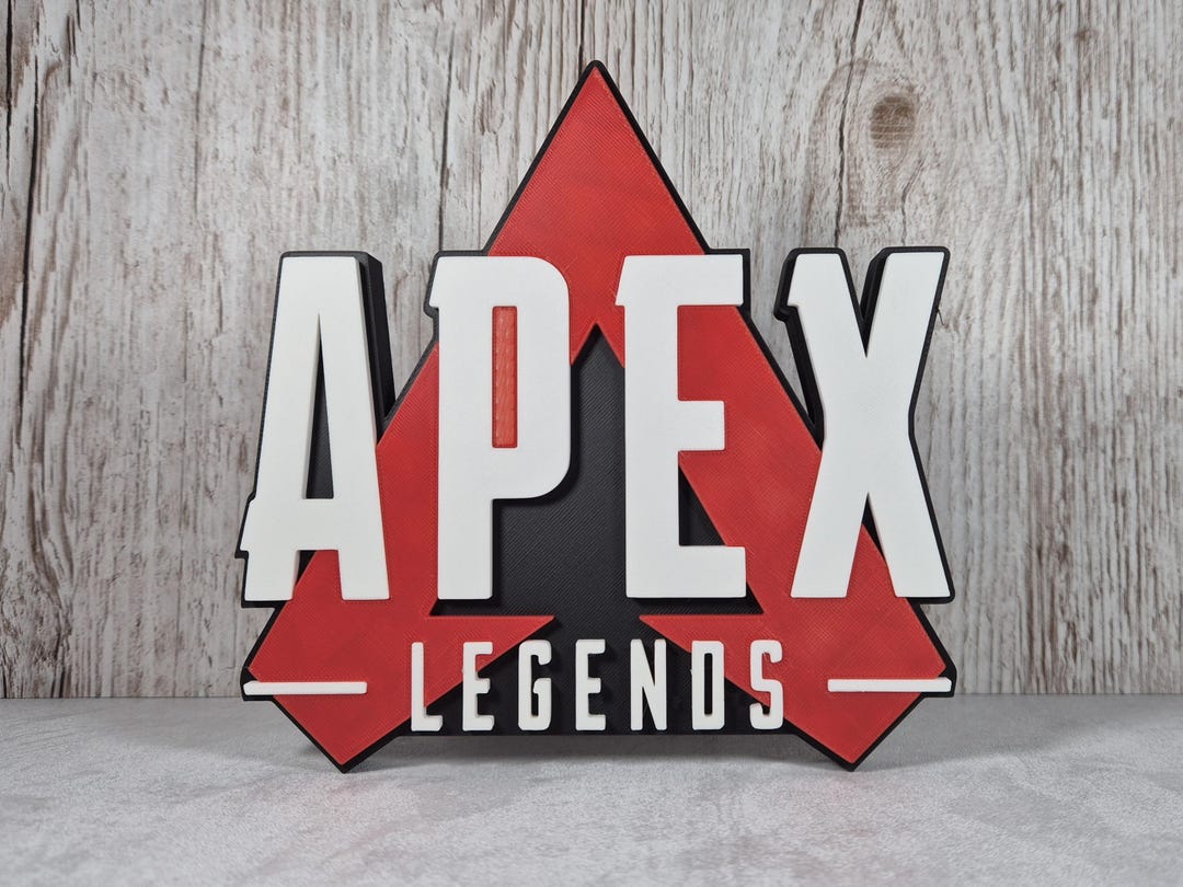 Apex Legends 3D Printed Desk Sign: Custom Gamer Decor - Etsy