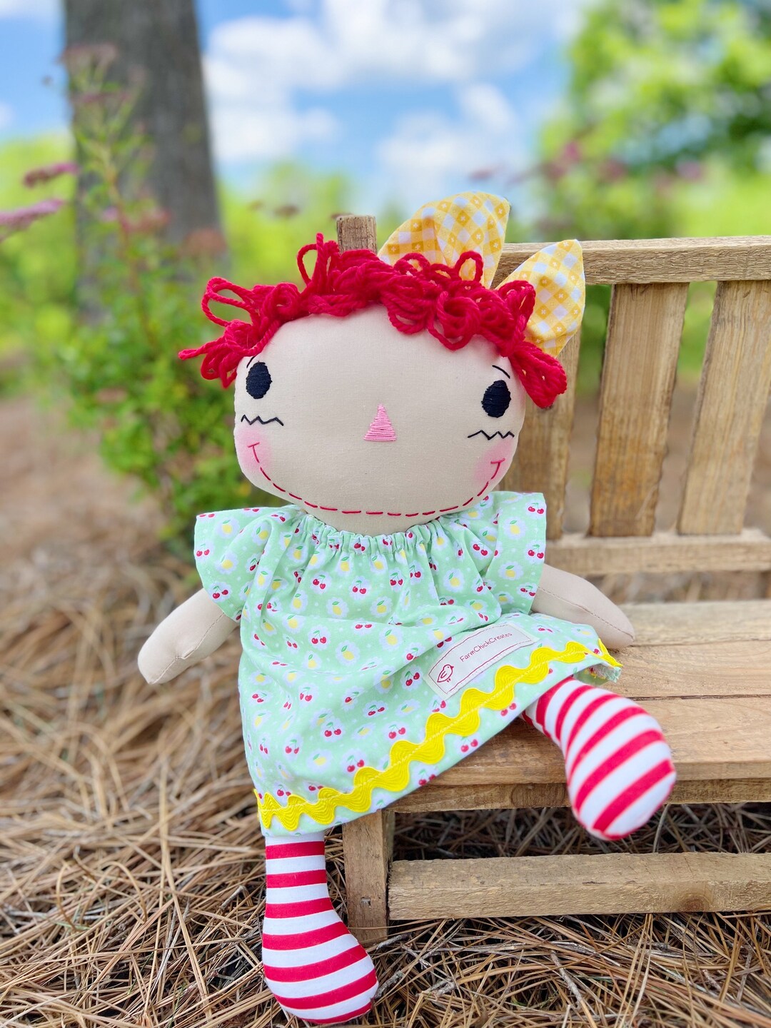 Handmade Rag Doll, Classic Heirloom Cloth Doll, Gift for Girl - Etsy