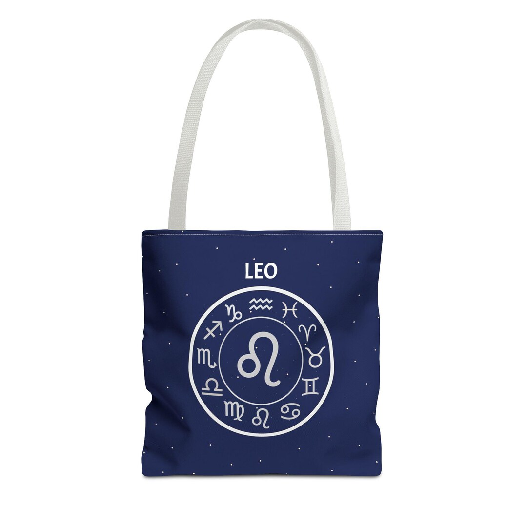 Leo Tote Bag - Leo Zodiac Symbol - Leo Purse - Birthday Gift for Those ...