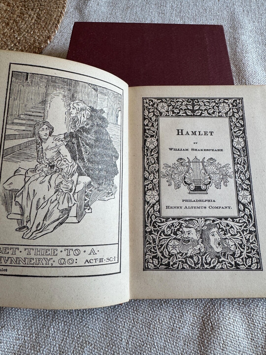 Set of 3 Early 20th-century Editions of Hamlet, Othello, and Romeo and ...