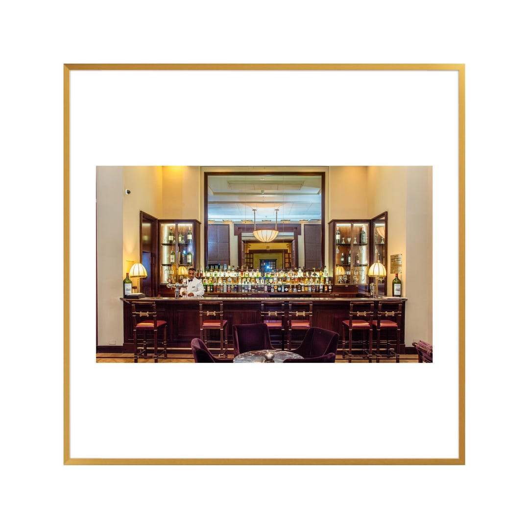 Hotel Bar Life at the King David Hotel Jerusalem, Israel - Mantelpiece ...