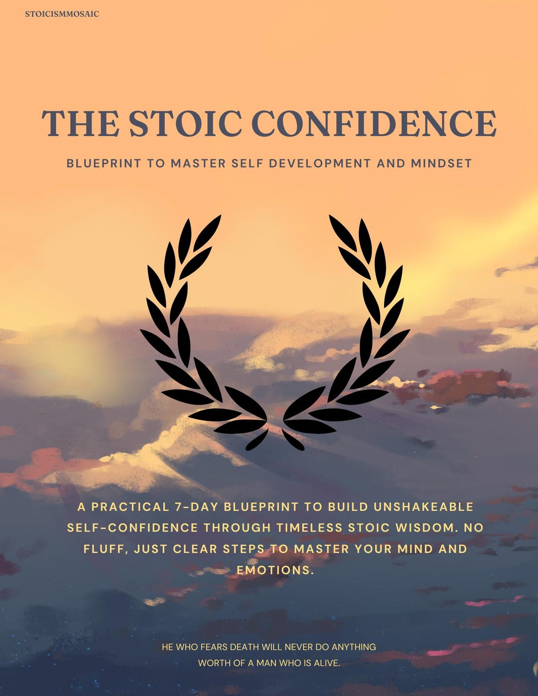 Stoic Confidence Blueprint | 7-day Self Confidence Journal | 12-page ...