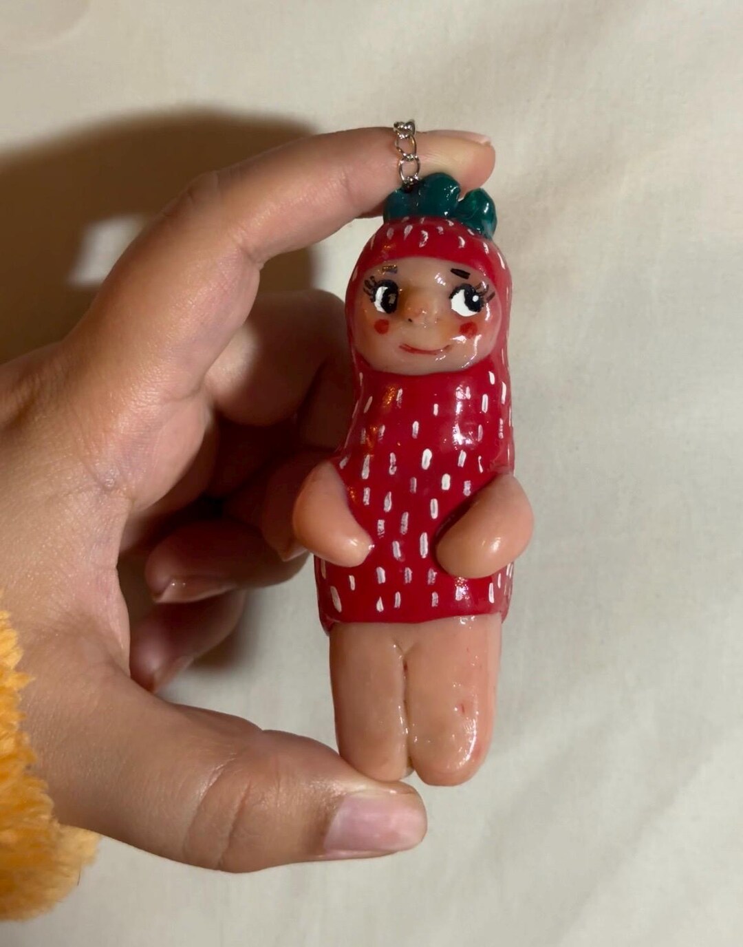 Mini Polymer Clay Doll - Etsy