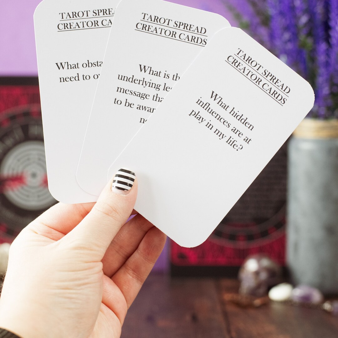 Beginner Tarot, Tarot Spread Creator, Tarot Reading Prompt Ideas ...