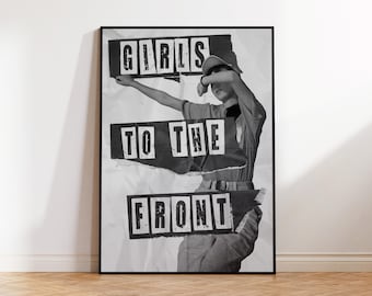 Riot Grrrl Art Print - Etsy