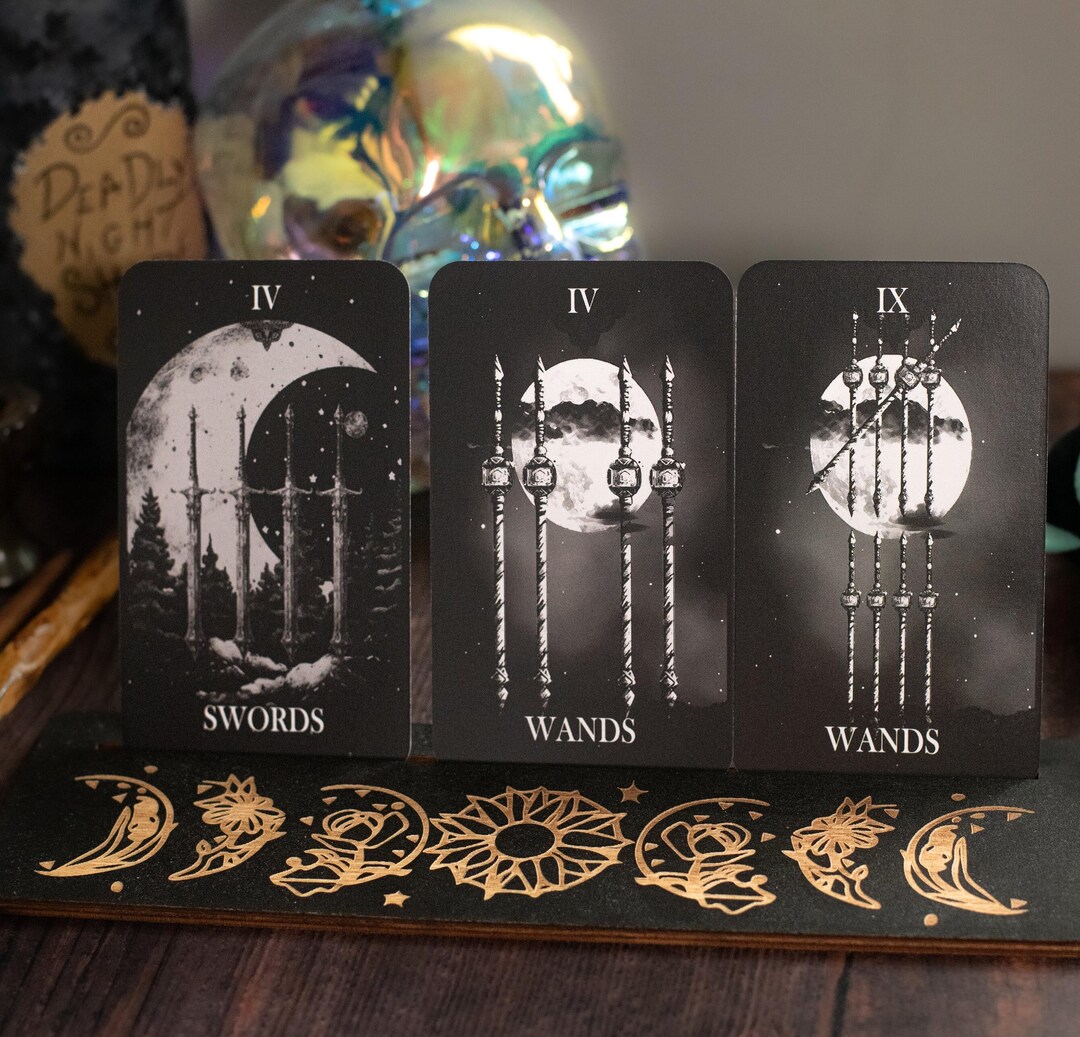 Victorian Tarot Card Deck | Full Classic Tarot Deck of 78 Cards - Etsy