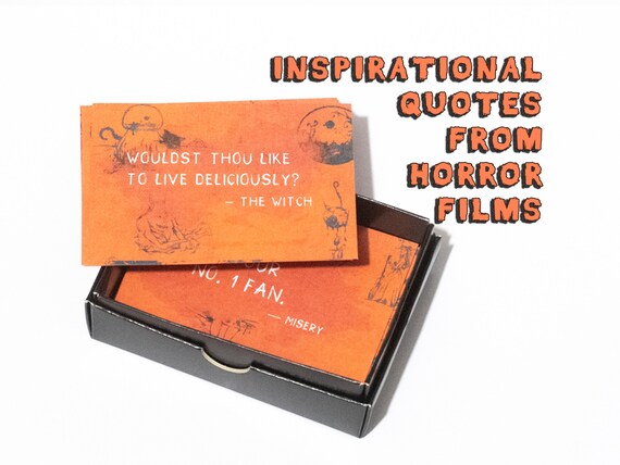 Motivational Horror Movie Quotes