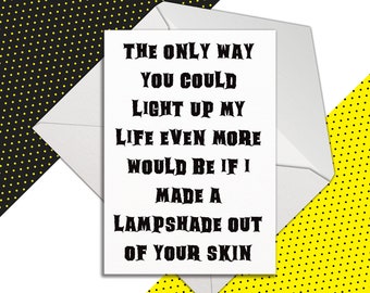 Dark Humor Birthday Card - Etsy UK