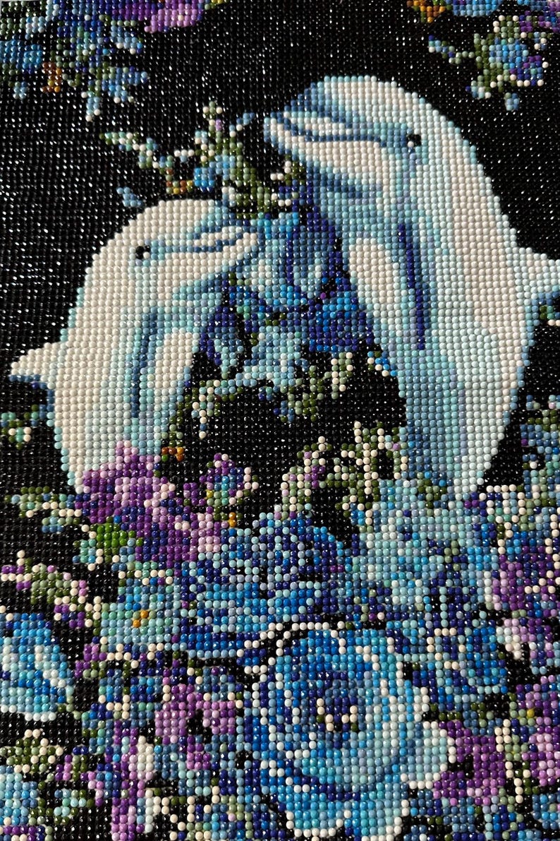 Completed Diamond Paintings - Etsy