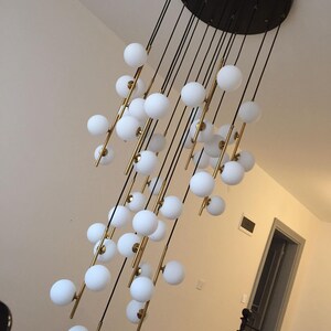 Trio Pendant Light, Modern Multi Light Cluster Chandelier ,art Deco ...