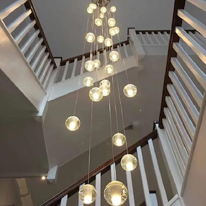 Bocca Modern Glass Globe Pendant Chandelier – Multi Light Cluster ...