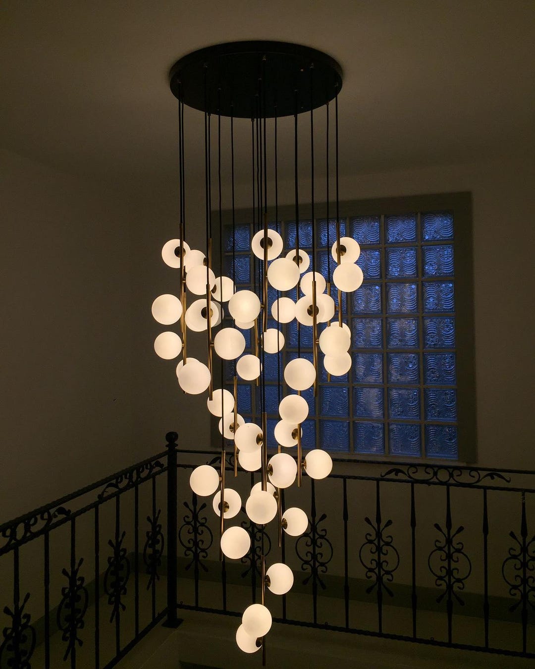 Trio Pendant Light, Modern Multi Light Cluster Chandelier ,art Deco ...