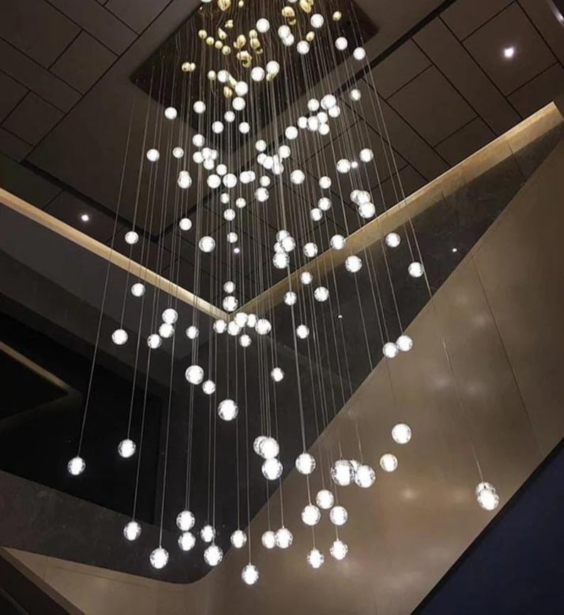 Bocca Modern Glass Globe Pendant Chandelier – Multi Light Cluster ...